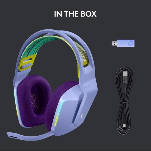 Logitech | Headphones | Logitech G733 Lightspeed Wireless Gaming ...
